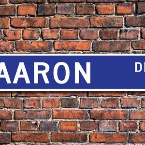 Aaron, Aaron Sign, Aaron Gift, Aaron Lover, Child Gift, Grandchild Gift ...