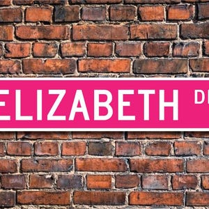 Elizabeth, Elizabeth Sign, Elizabeth Lover Gift, Child Gift, Grandchild ...
