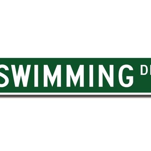 Swimming, Swimming Sign, Swimming Fan, Swimming Participant Gift ...