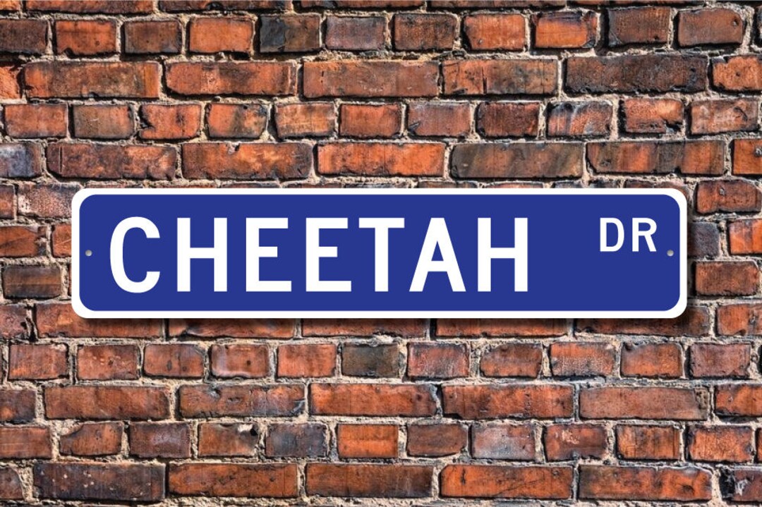 Cheetah, Cheetah Gift, Cheetah Sign, Cheetah Decor, Cheetah Expert ...