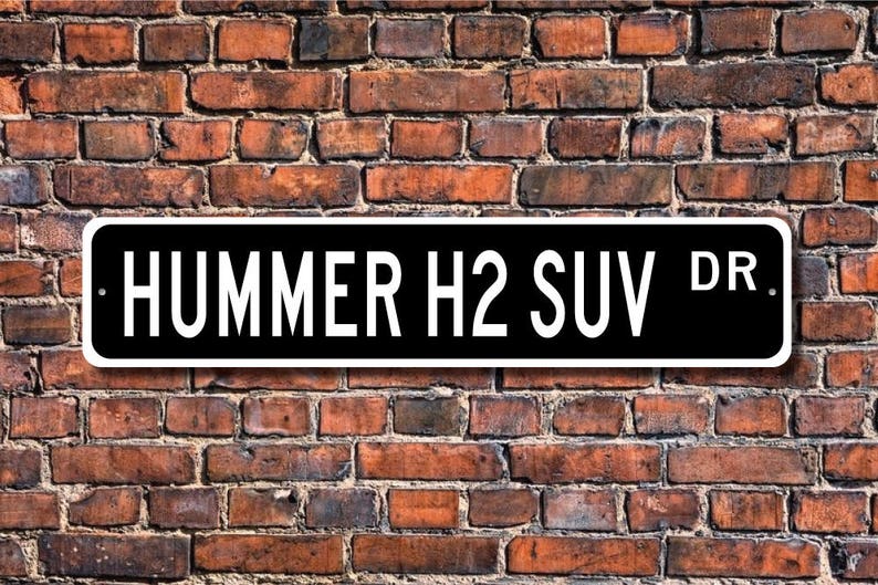 Hummer H2 Suv GM Hummer H2 Suv Gift Hummer H2 Suv Sign | Etsy