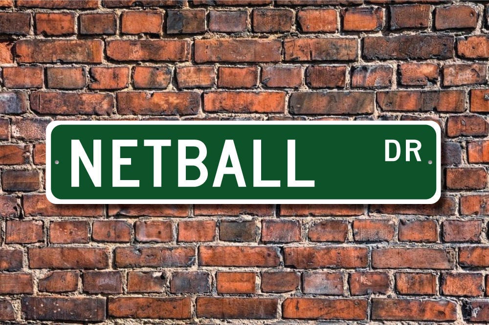 Netball Netball Sign Netball Fan Netball Gift Netball | Etsy Australia