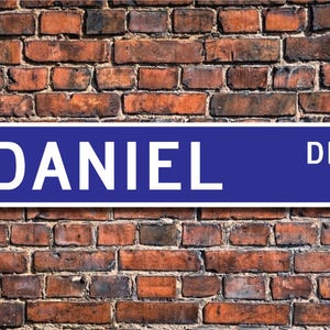Daniel, Daniel Sign, Daniel Fan, Daniel Decor, Child Gift, Grandchild ...