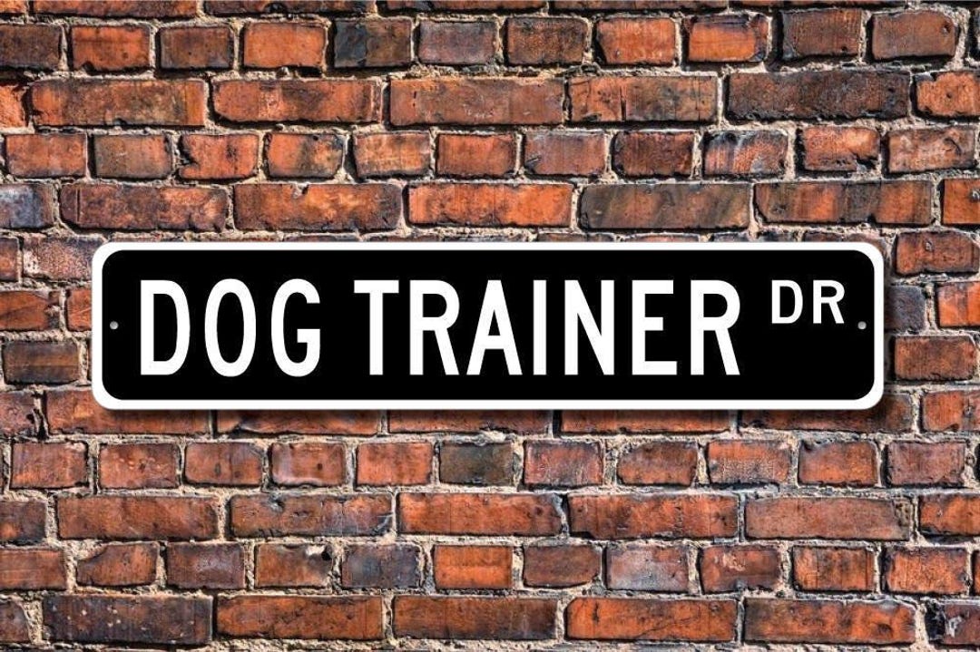 Dog Trainer, Dog Trainer Gift, Dog Trainer Sign, Gift for Dog Trainer ...