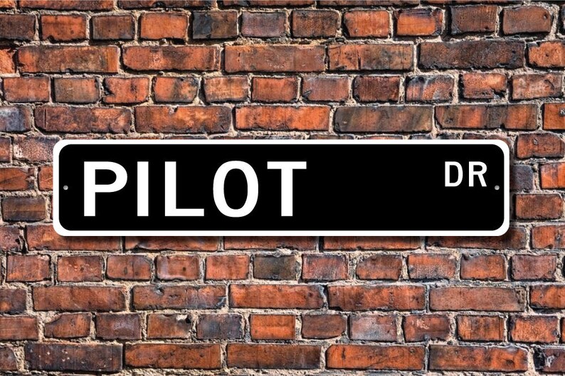 Pilot Pilot Gift Pilot Sign Airline Pilot Pilot for - Etsy