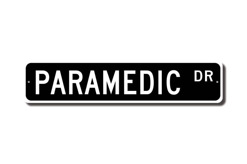 Paramedic Paramedic Gift Paramedic Sign Firefighter - Etsy