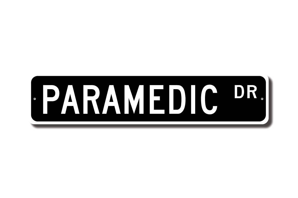 Paramedic Paramedic Gift Paramedic Sign Firefighter - Etsy