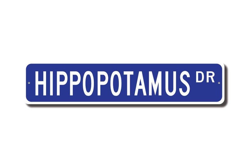 Hippopotamus, Hippopotamus Gift, Hippopotamus Sign, Hippopotamus Decor ...