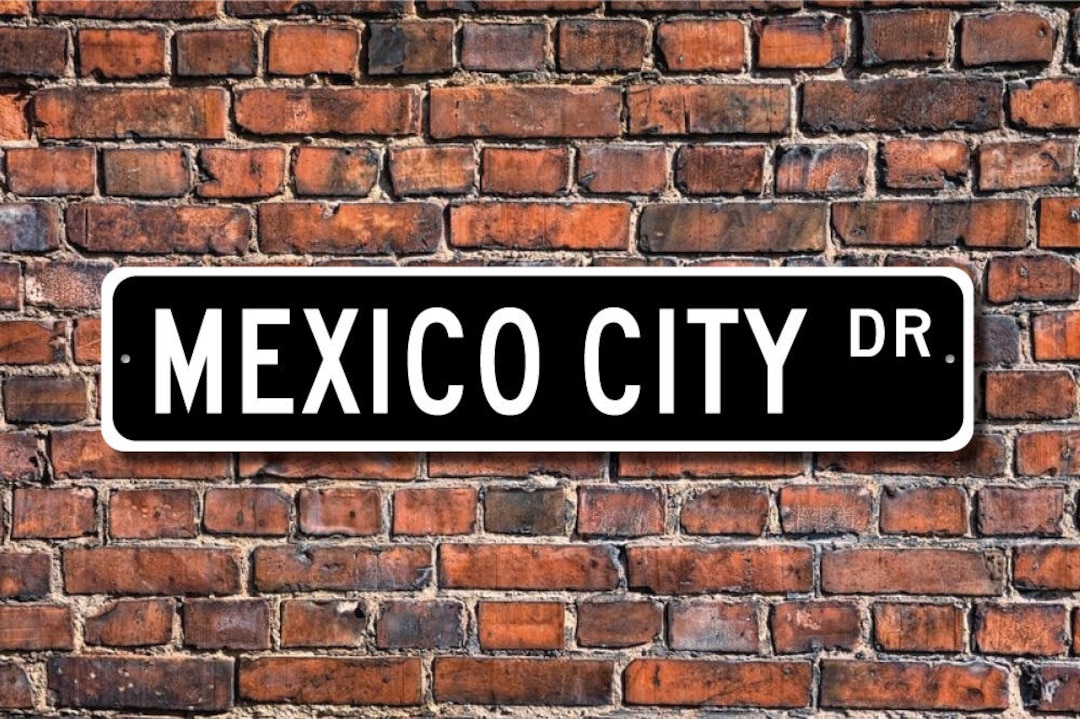 Mexico City, Mexico City Sign, Mexico City Gift, Mexico City Fan ...