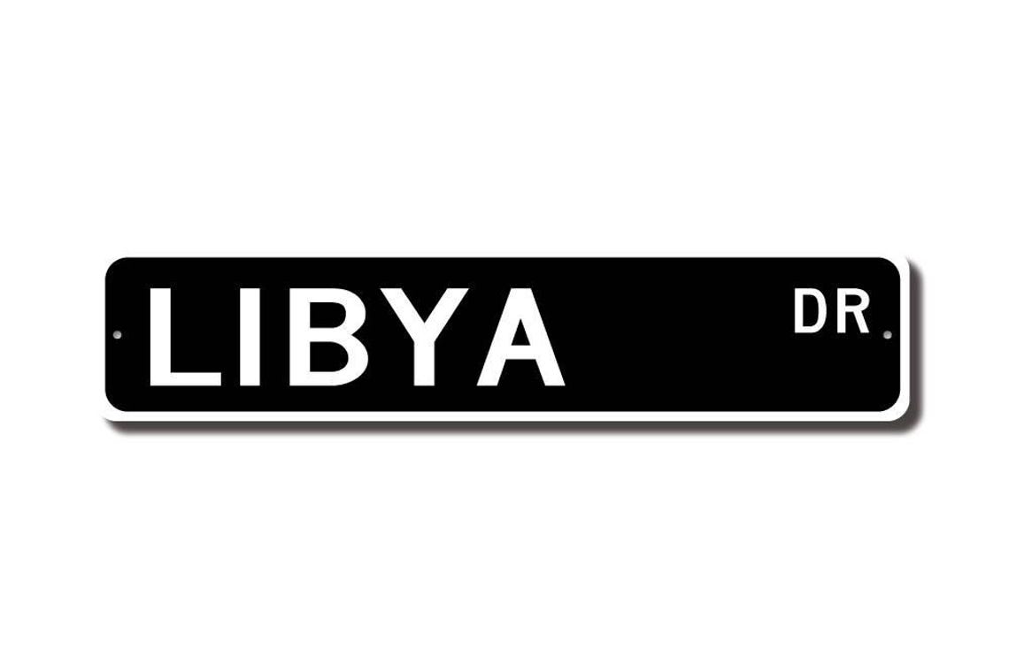 Libya Sign, Libya Gift, Libya Souvenir Sign, Libya Keepsake, Libya Wall ...