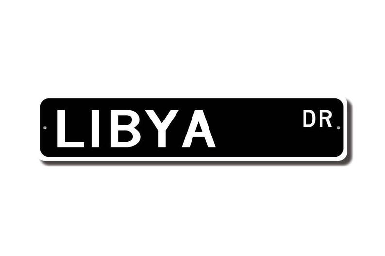 Libya Sign, Libya Gift, Libya Souvenir Sign, Libya Keepsake, Libya Wall ...