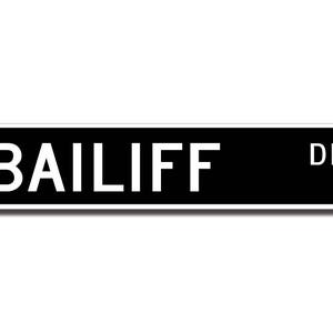 Bailiff, Bailiff Gift, Bailiff Sign, Bailiff Decor, Court Personnel ...
