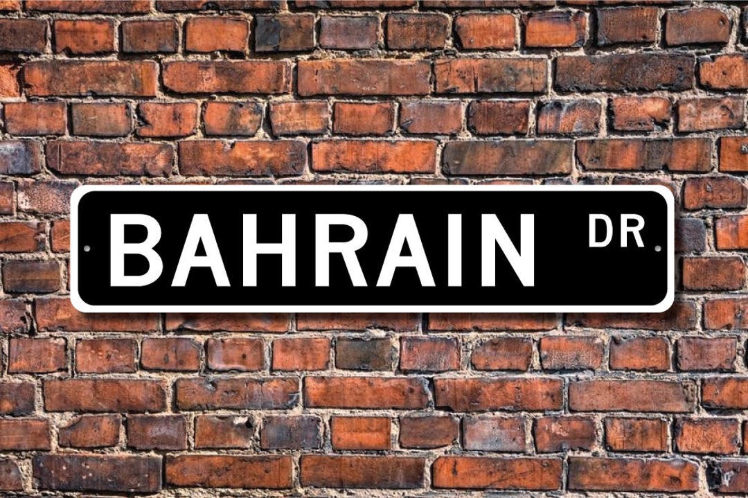 Bahrain Sign, Bahrain Gift, Bahrain Keepsake, Bahrain Wall Decor ...