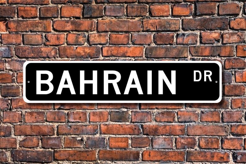 Bahrain Sign Bahrain Gift Bahrain Keepsake Bahrain Wall - Etsy