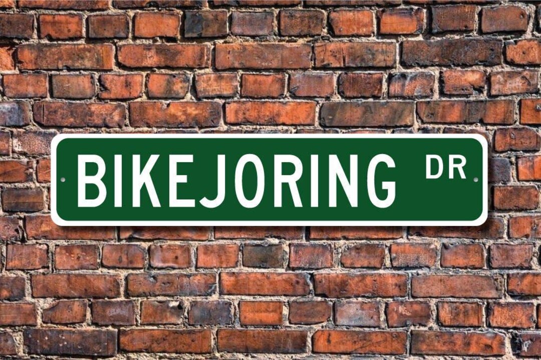 Bikejoring, Bikejoring Gift, Bikejoring Sign, Team of Dogs Pull Rider ...