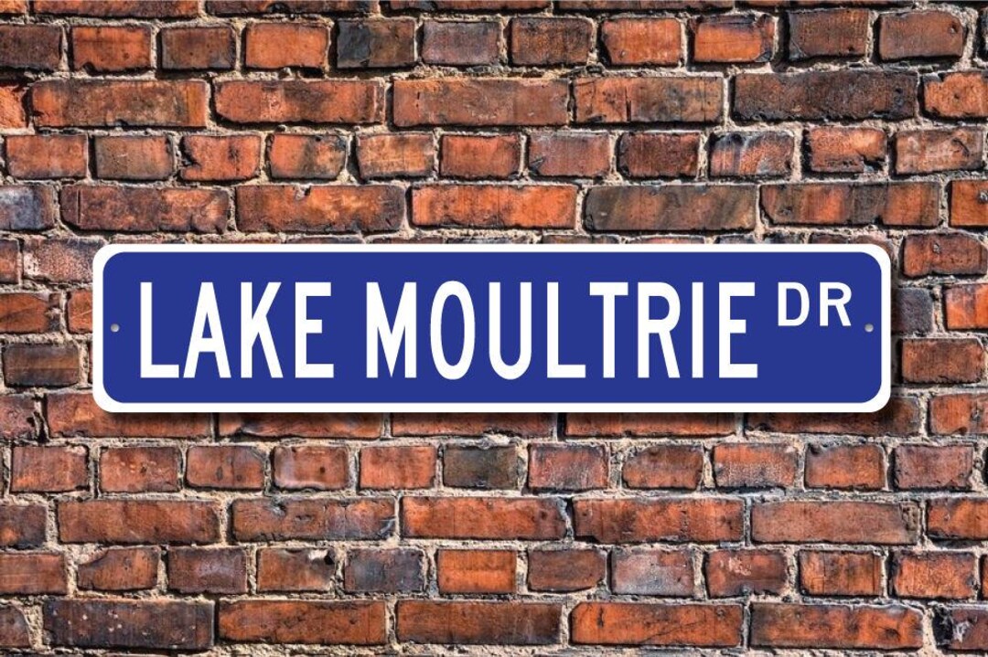 Lake Moultrie, Lake Moultrie Sign, Lake Moultrie Gift, South Carolina ...