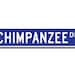 Chimpanzee, Chimpanzee Gift, Chimpanzee Sign, Chimpanzee Decor ...