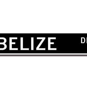 Belize Sign, Belize Gift, Belize Keepsake, Belize Wall Decor, Belize ...