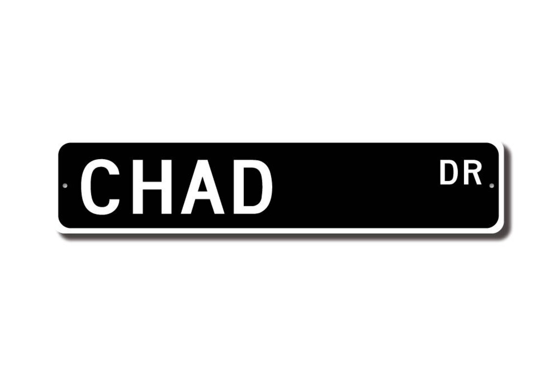Chad Sign Chad Decor Chad Souvenir Chad Souvenir Sign Chad - Etsy