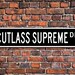 Cutlass Supreme, Oldsmobile Cutlass Supreme Sign, Oldsmobile Cutlass ...