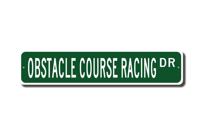 Obstacle Course Racing Obstacle Course Racing Sign Obstacle - Etsy