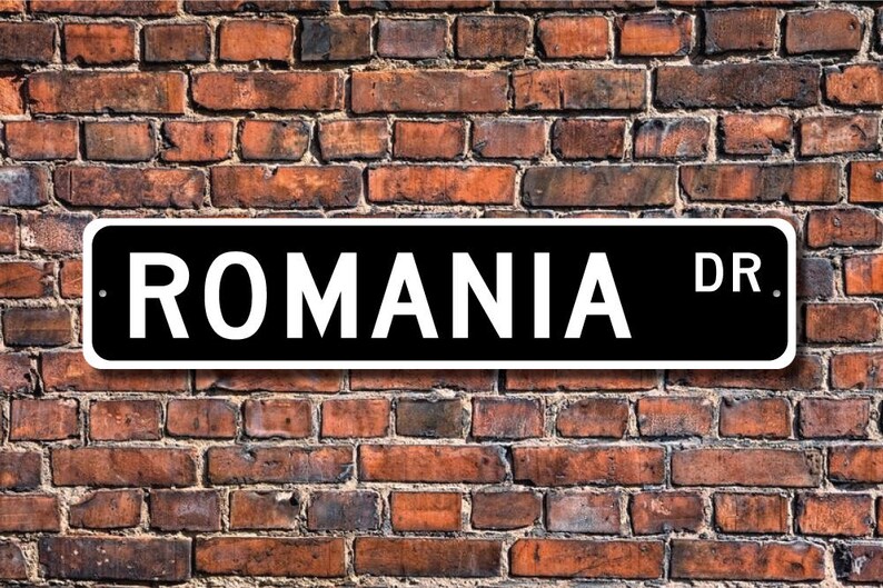 Romania Romania Gift Romania Sign Souvenir Sign Romania - Etsy