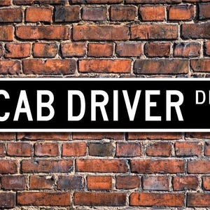 Cab Driver, Cab Driver Gift, Cab Driver Sign, Cab Driver Decor, Gift ...