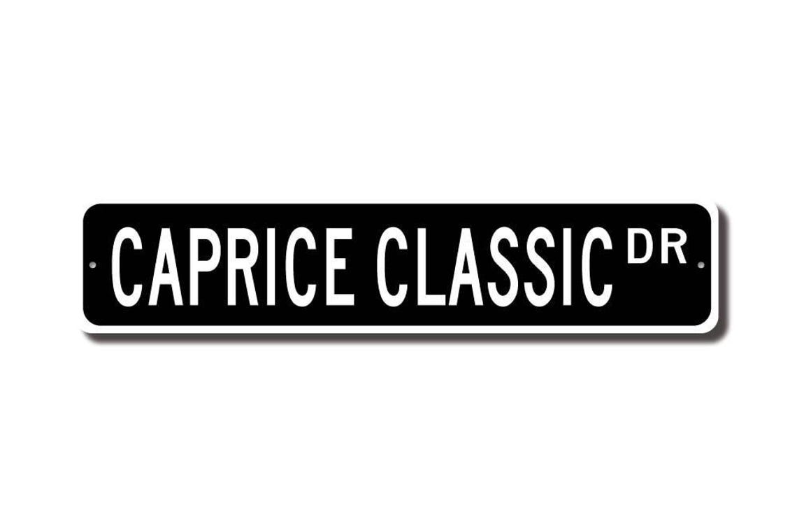 Caprice Classic, Chevrolet Caprice Classic Sign, Chevrolet Caprice ...