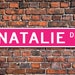 Natalie, Natalie Sign, Natalie Gift, Natalie Decor, Child Gift ...