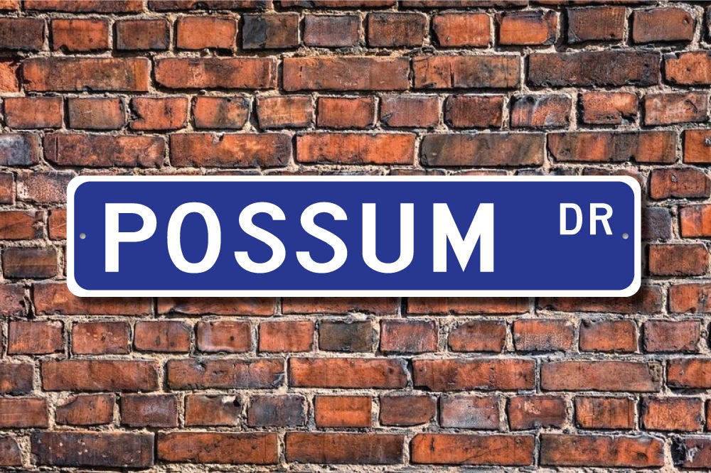 Possum Possum Gift Possum Sign Possum Decor Possum Lover - Etsy