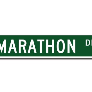 Marathon, Marathon Sign, Marathon Fan, Marathon Participant Gift ...
