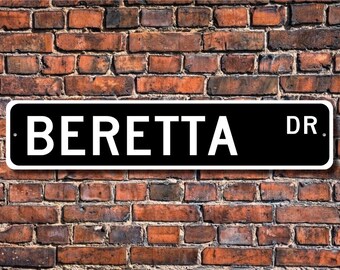 Beretta Metal Sign - Etsy