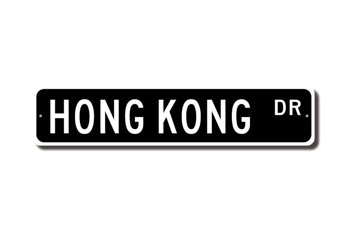 Hong Kong Hong Kong Sign Hong Kong Gift Hong Kong Visitor - Etsy