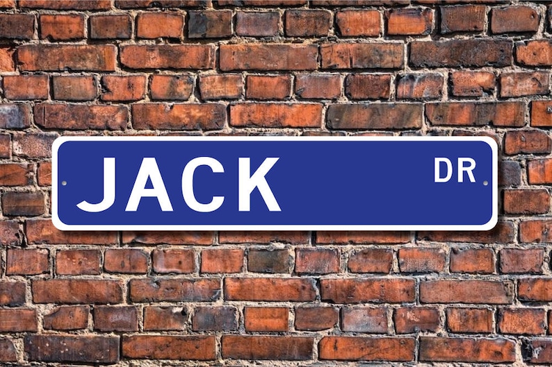 Jack Jack Sign Jack Fan Jack Decor Jack Lover Child Gift | Etsy