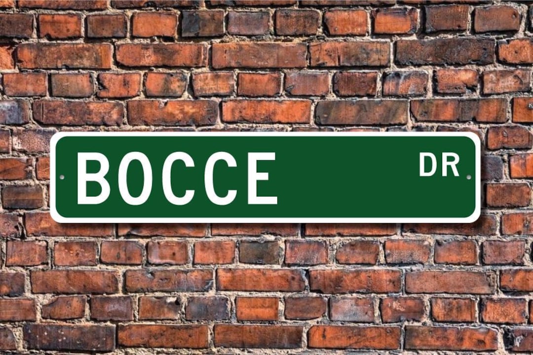 Bocce, Bocce Gift, Bocce Sign, Bocce Player, Bocce Fan, Bocce Ball Game ...