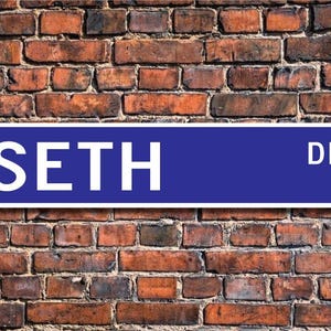 Seth, Seth Sign, Seth Gift, Seth Decor, Seth Fan, Child Gift ...
