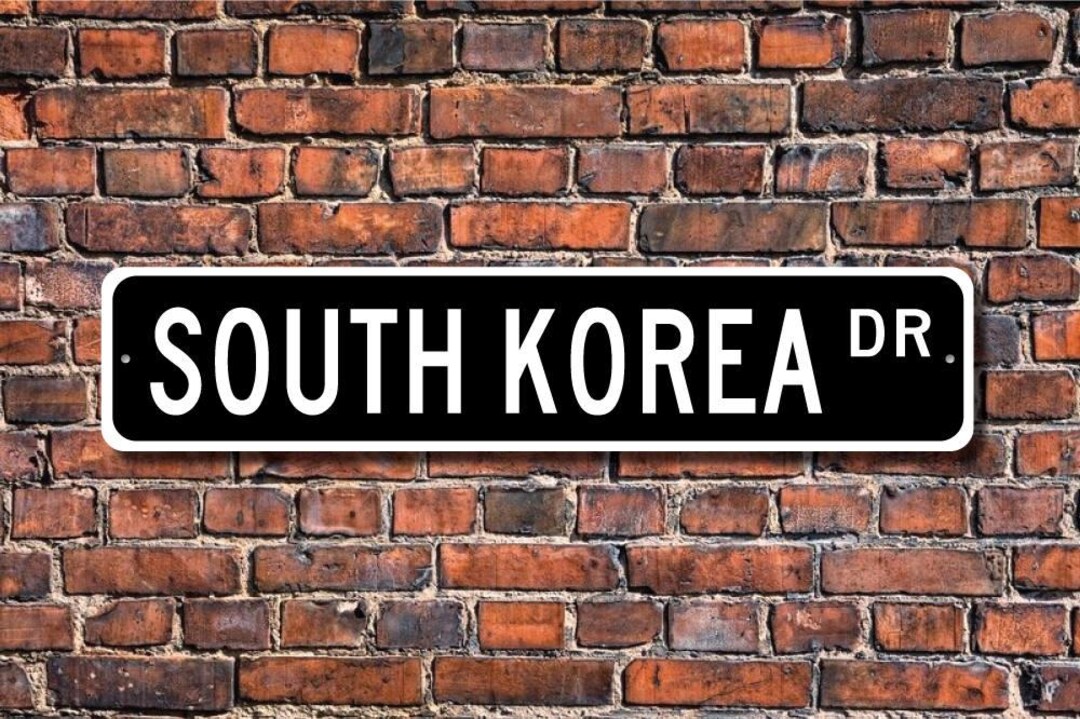 South Korea, South Korea Gift, South Korea Sign, South Korea Souvenir ...