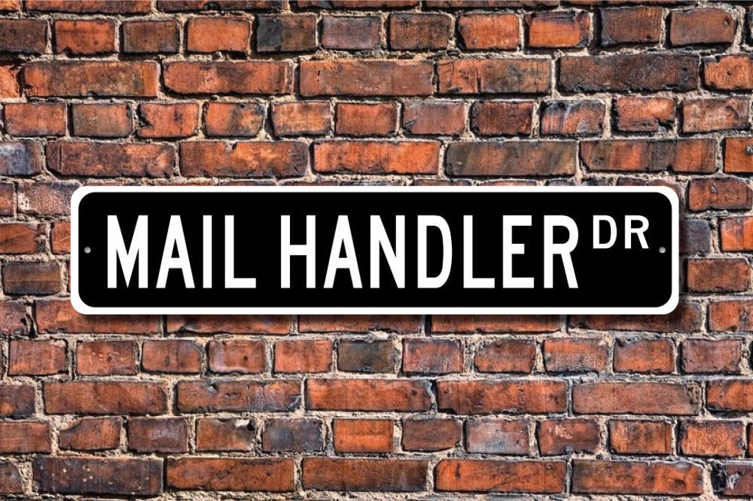 Mail Handler, Mail Handler Gift, Mail Handler Sign, Post Office, Postal ...