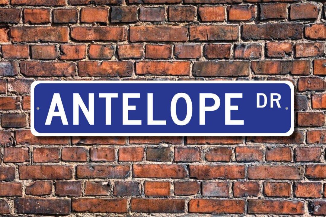 Antelope, Antelope Gift, Antelope Sign, African Animal, Sign for Zoo ...