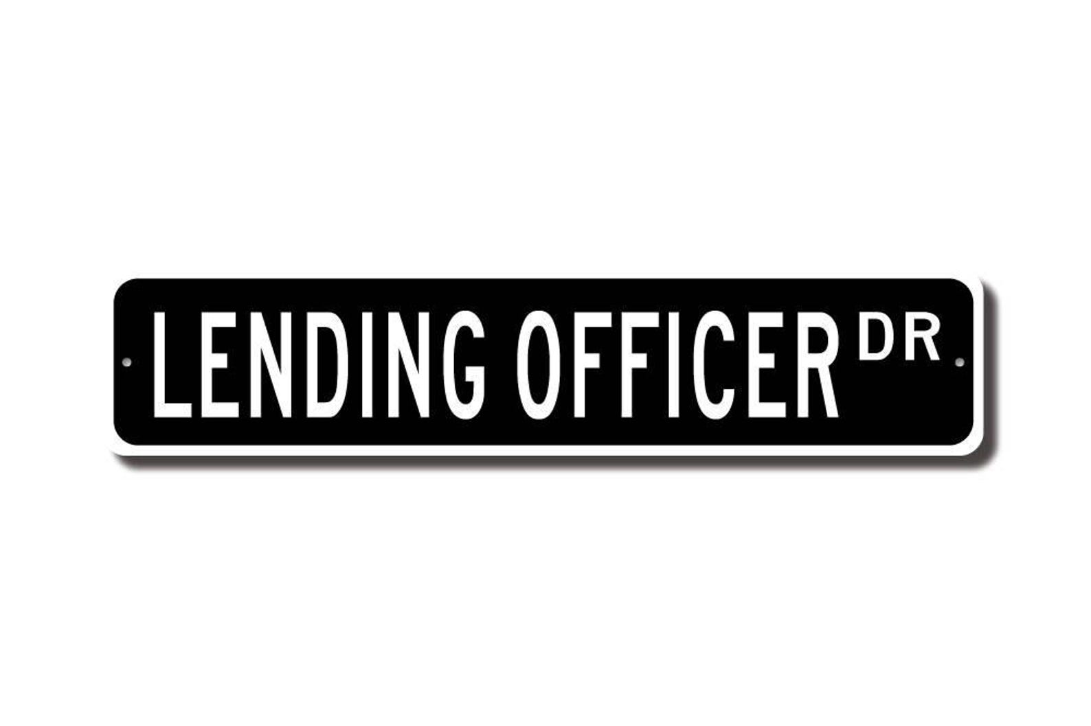 Lending Officer, Lending Officer Gift, Lending Officer Sign, Bank ...
