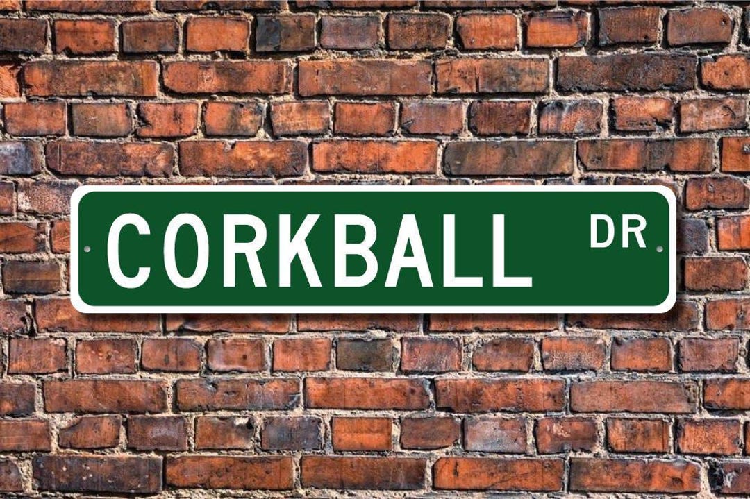 Corkball, Corkball Sign, Corkball Gift, Corkball Fan, Mini-baseball ...
