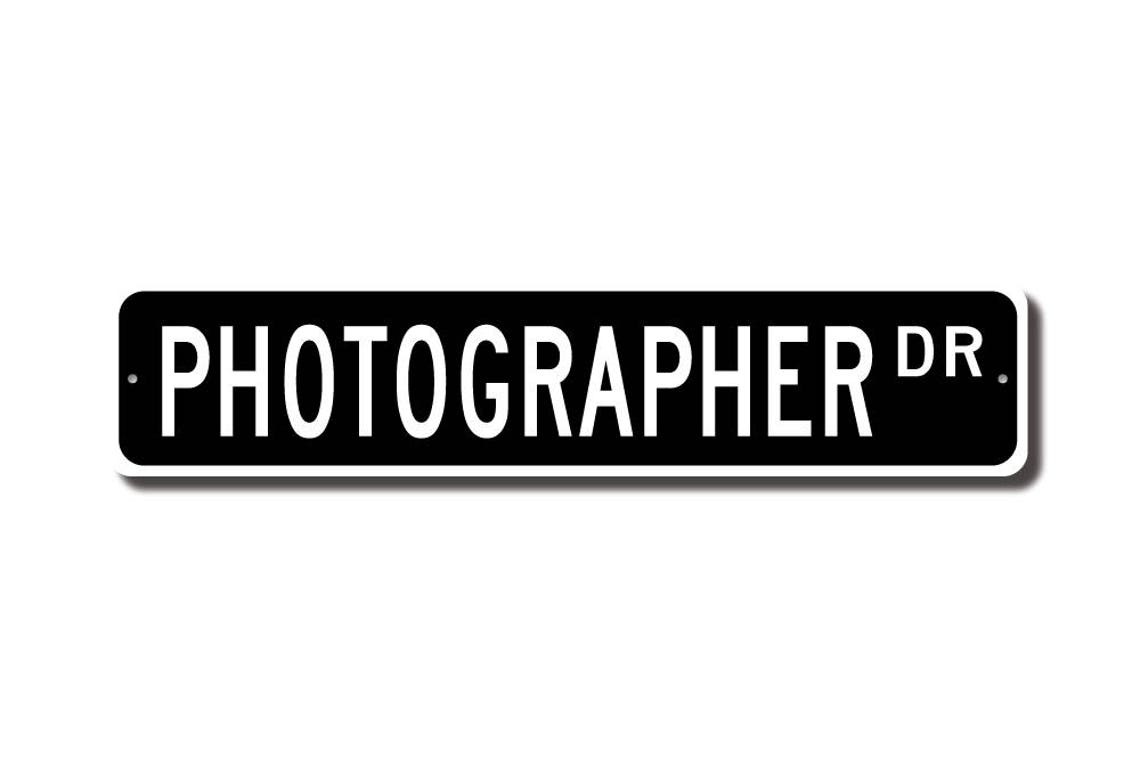 Photographer Photographer Gift Photographer Sign Portrait - Etsy
