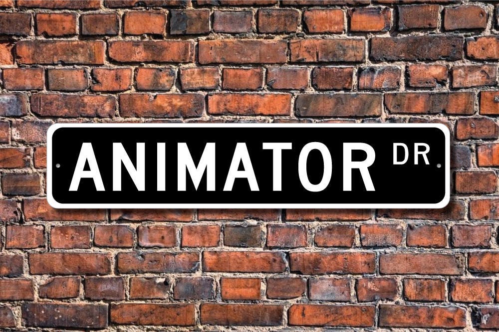 Animator Animator Gift Animator Sign Animator Decor Sign - Etsy