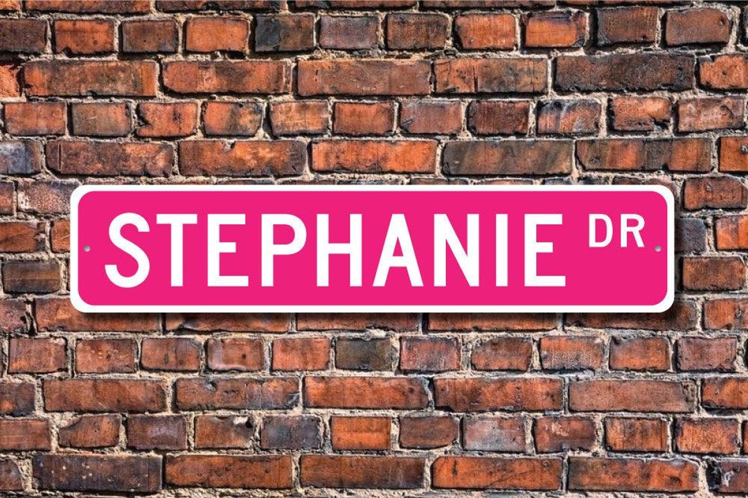 Stephanie, Stephanie Sign, Child Gift, Grandchild Gift, Sophia Decor ...