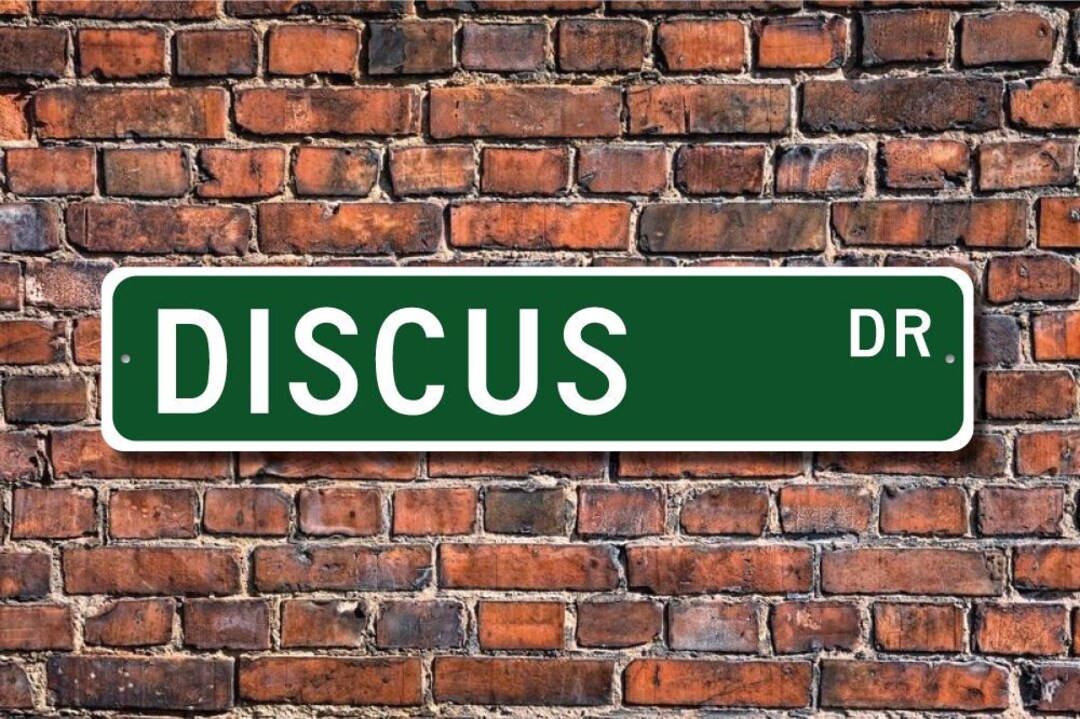 Discus, Discus Sign, Discus Fan, Discus Gift, Track & Field Event ...