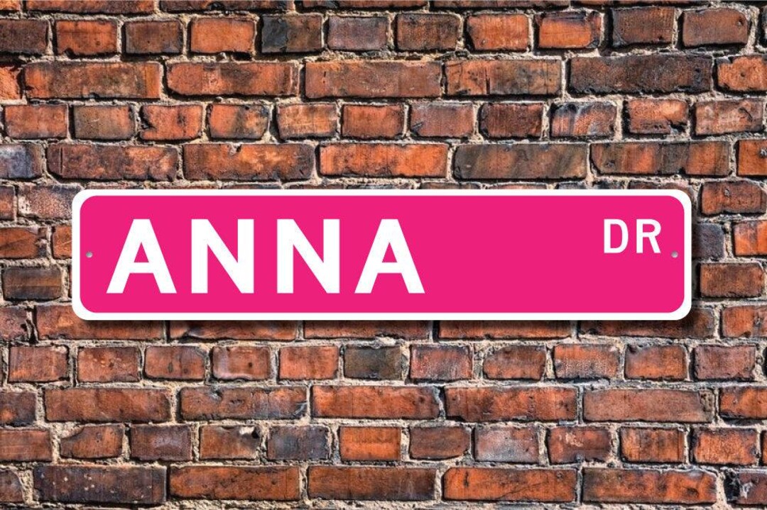 Anna, Anna Sign, Anna Lover, Anna Gift, Child Gift, Grandchild Gift ...