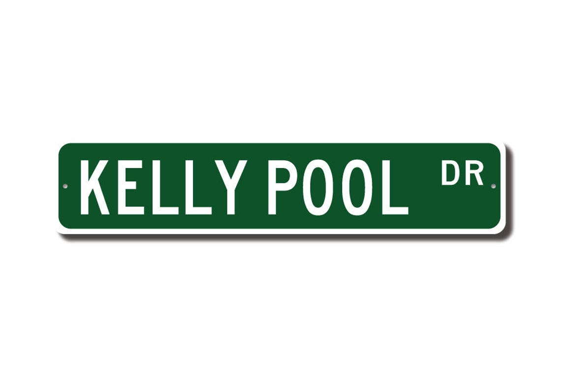 Kelly Pool Kelly Pool Sign Kelly Pool Fan Kelly Pool - Etsy