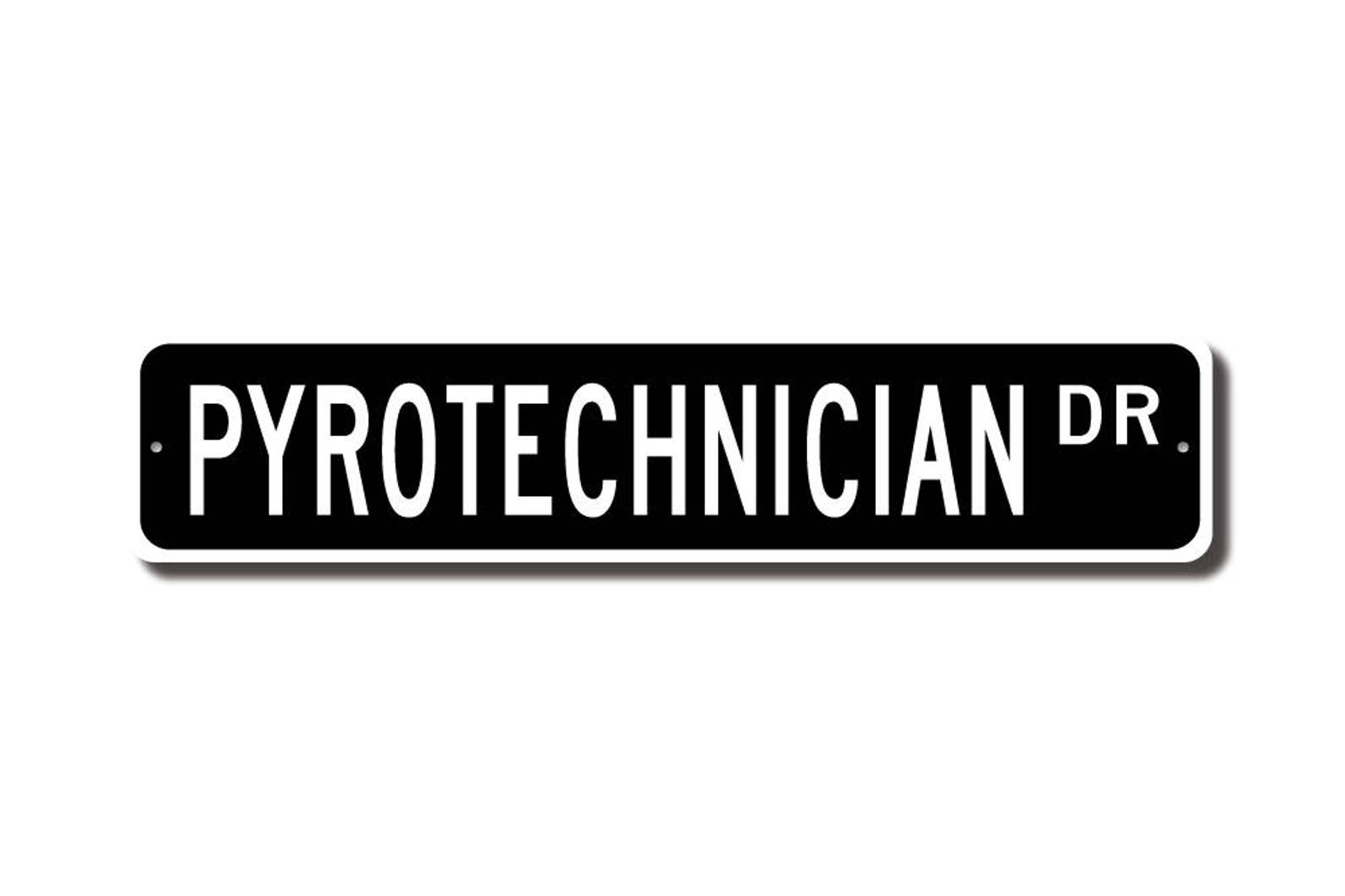 Pyrotechnician Pyrotechnician Gift Pyrotechnician Sign Fire - Etsy