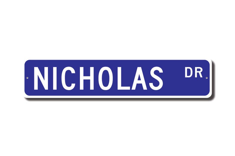 Nicholas Nicholas Sign Nicholas Gift Child Gift Grandchild - Etsy