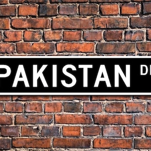 Pakistan, Pakistan Gift, Pakistan Sign, Souvenir Sign, Pakistan Native ...